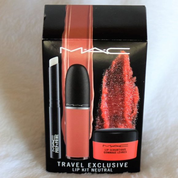MAC Cosmetics | Makeup | Mac Travel Exclusive Lip Kit Neutral | Poshmark